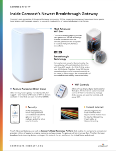 Comcast launches 'xFi Advanced Gateway' featuring Wi-Fi 6E - Wi-Fi NOW ...