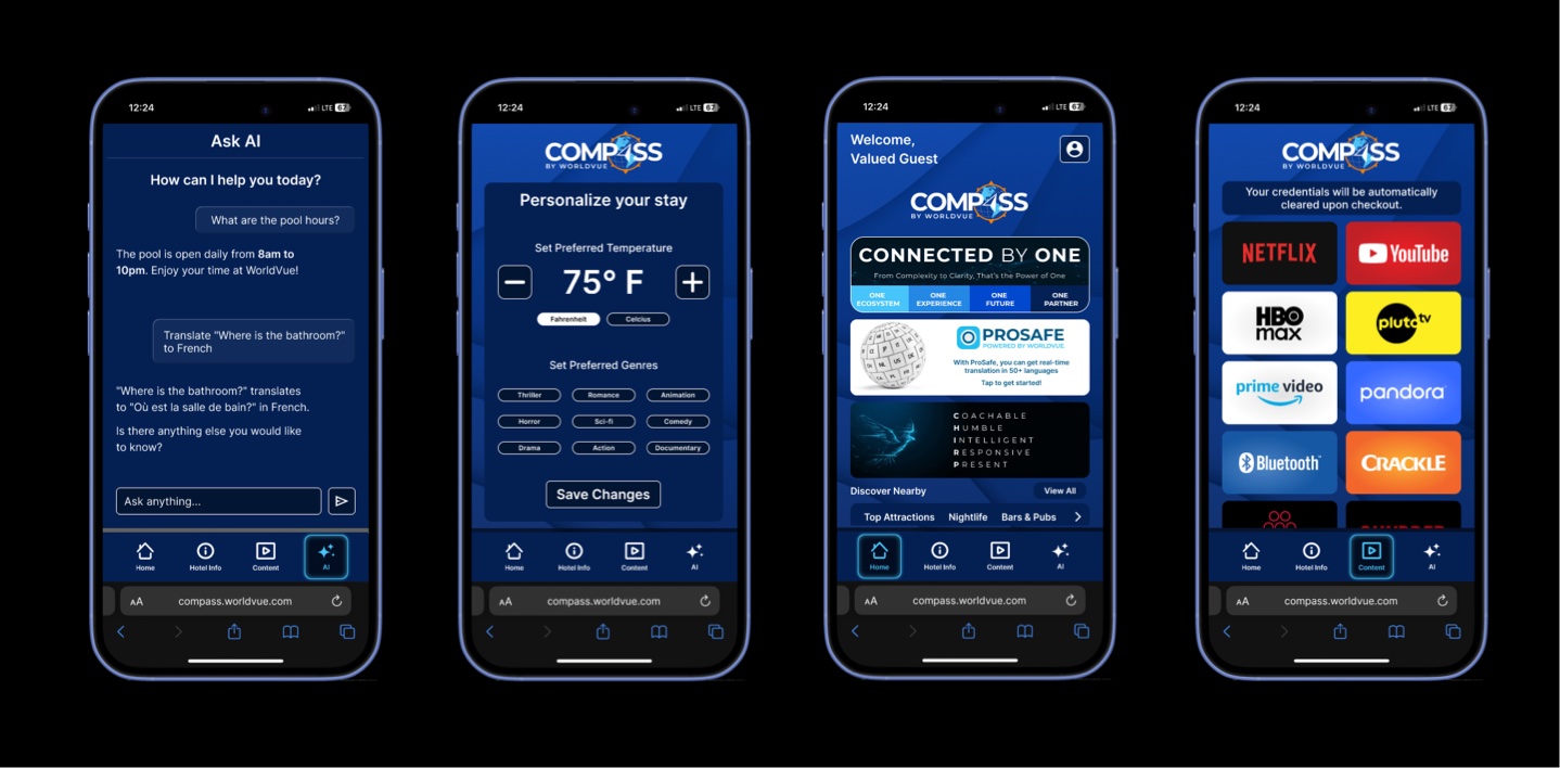 Innovations in hospitality tech: WorldVue's COMPASS & ATLAS takes guest ...