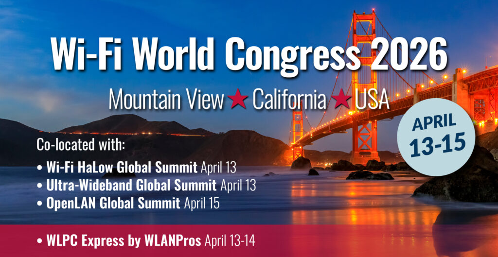 Wi-Fi World Congress 2026 Mountain View: Presentation videos Day 2 ...
